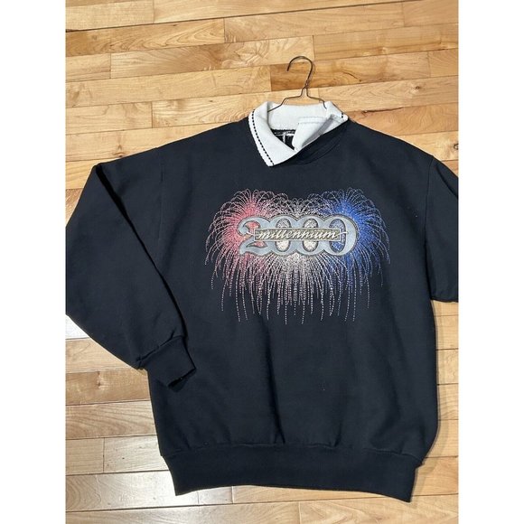 Millennium | Tops | Vintage Medium Womens Graphic Sweatshirt 200 ...